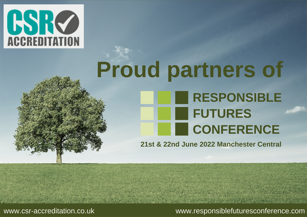 CSR-A Partner the Responsible Futures Conference - June 2021