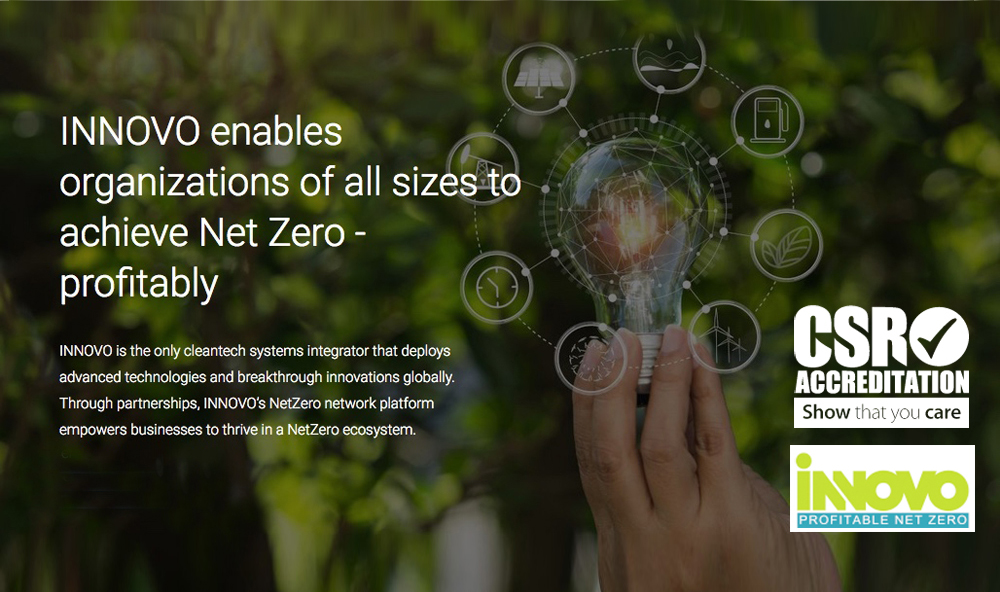 CSR Accreditation and INNOVO Net Zero announce partnership
